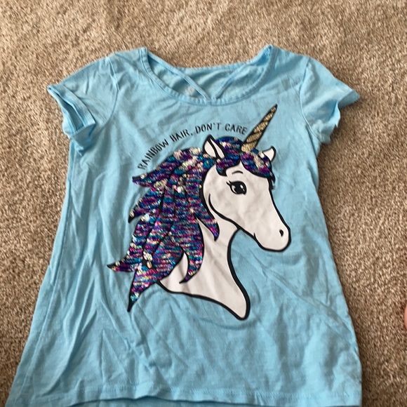 Justice | Shirts & Tops | Justice Color Changing Sequin Shirt | Poshmark